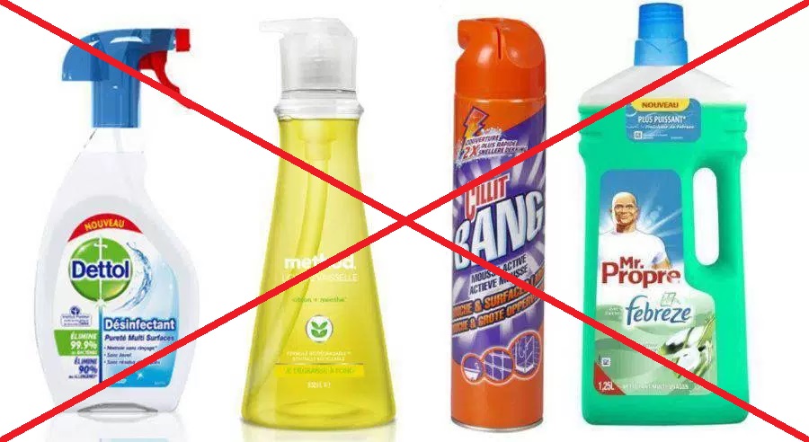 La liste noire des produits ménagers toxiques à éviter... - Chemins de ...